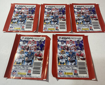 Panini - 2020 NFL Sticker Collection -5 PACKS LOT (25 Stickers & 5 ...