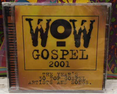 Wow Gospel 2001 Various Sealed CD | eBay
