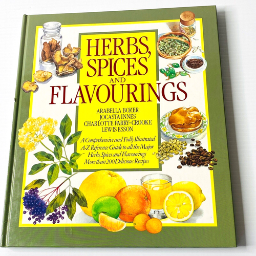Herbs Spices and Flavourings Hardcover By Arabella Boxer Comprehensive ...