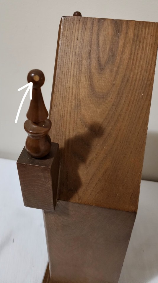 Vintage 1960sJupiter 36 DAY Movement STEEPLE Wall Clock,Runs & Chimes ...