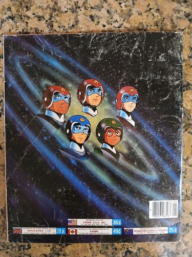 Vintage 1984 PANINI Voltron Defender Universe Sticker Album w/ 137 ...