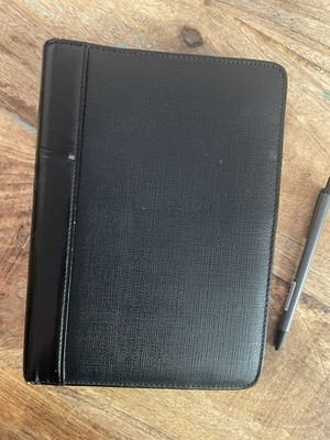 FRANKLIN COVEY Classic Planner 7-Ring Binder Black Faux Leather | eBay