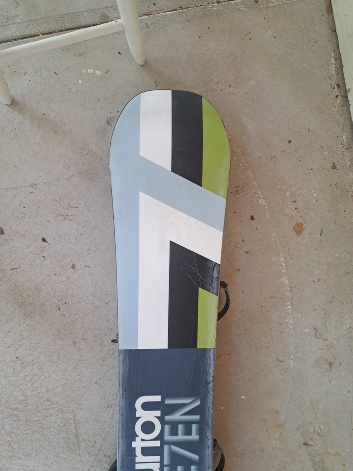 Rare Vintage Burton SE7EN 151cm Snowboard w/ bindings | eBay