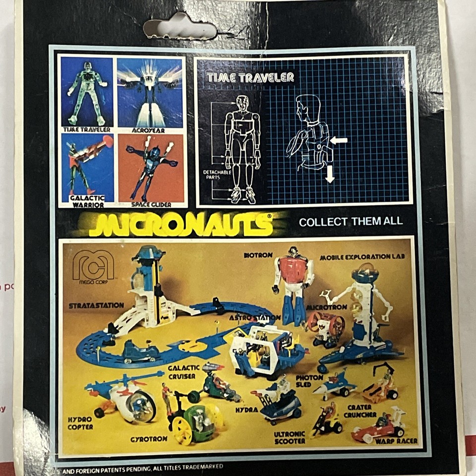 MEGO MICRONAUTS TIME TRAVELER MICROMAN | eBay