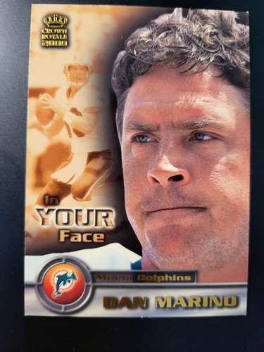 2000 Pacific Crown Royale Dan Marino IN YOUR FACE card 13 | eBay