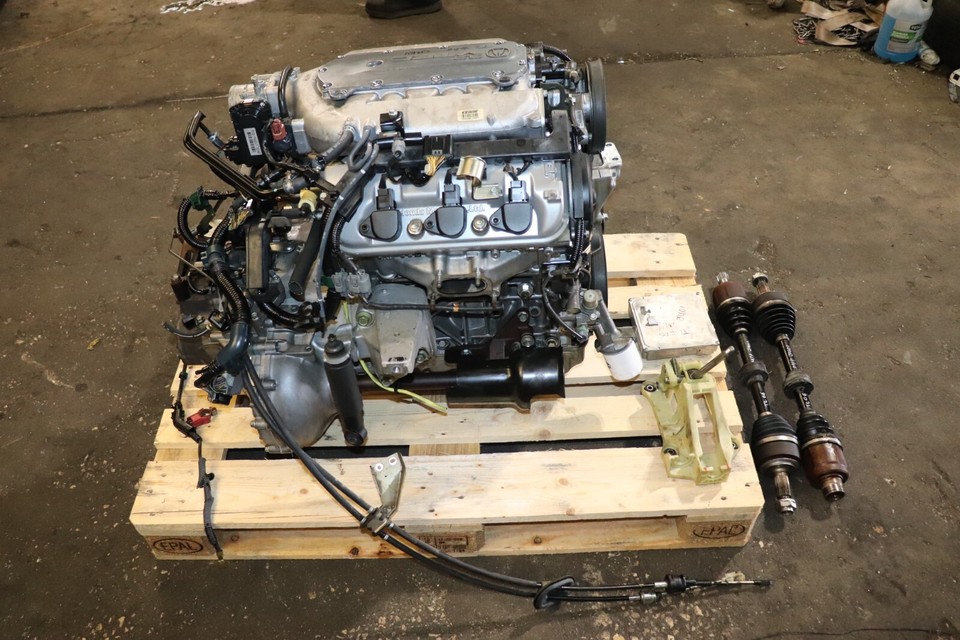 2004-2006 Acura TL 3.2L V6 J32A3 Engine and 6-Speed DEC6 Transmission ...