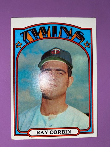 1972 Topps #66 Twins Ray Corbin Baseball Card | eBay