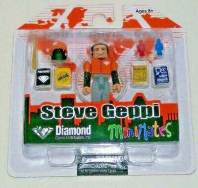 Steve Geppi MiniMates Diamond 35th Anniversary C2E2 Exclusive new on ...