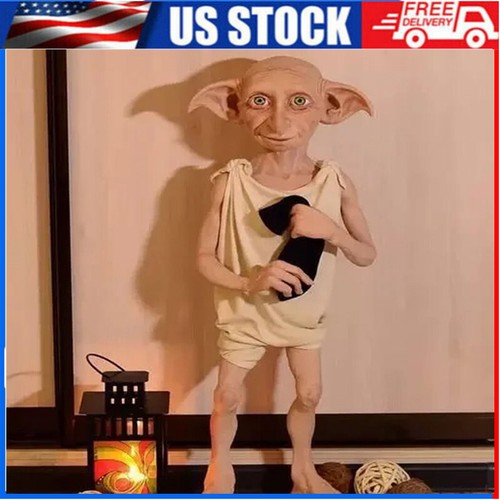 Harry Potter Dobby The House Elf Figure Model Doll Toy Wizarding World ...