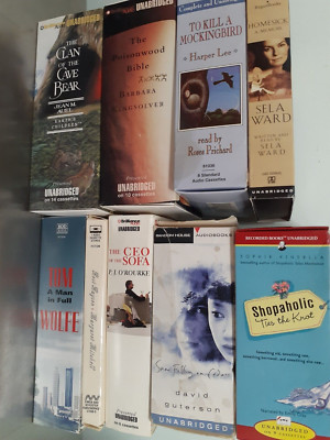 8 Audio Book Lot on Cassettes-Classics & More-Free Ship-Unabridged | eBay