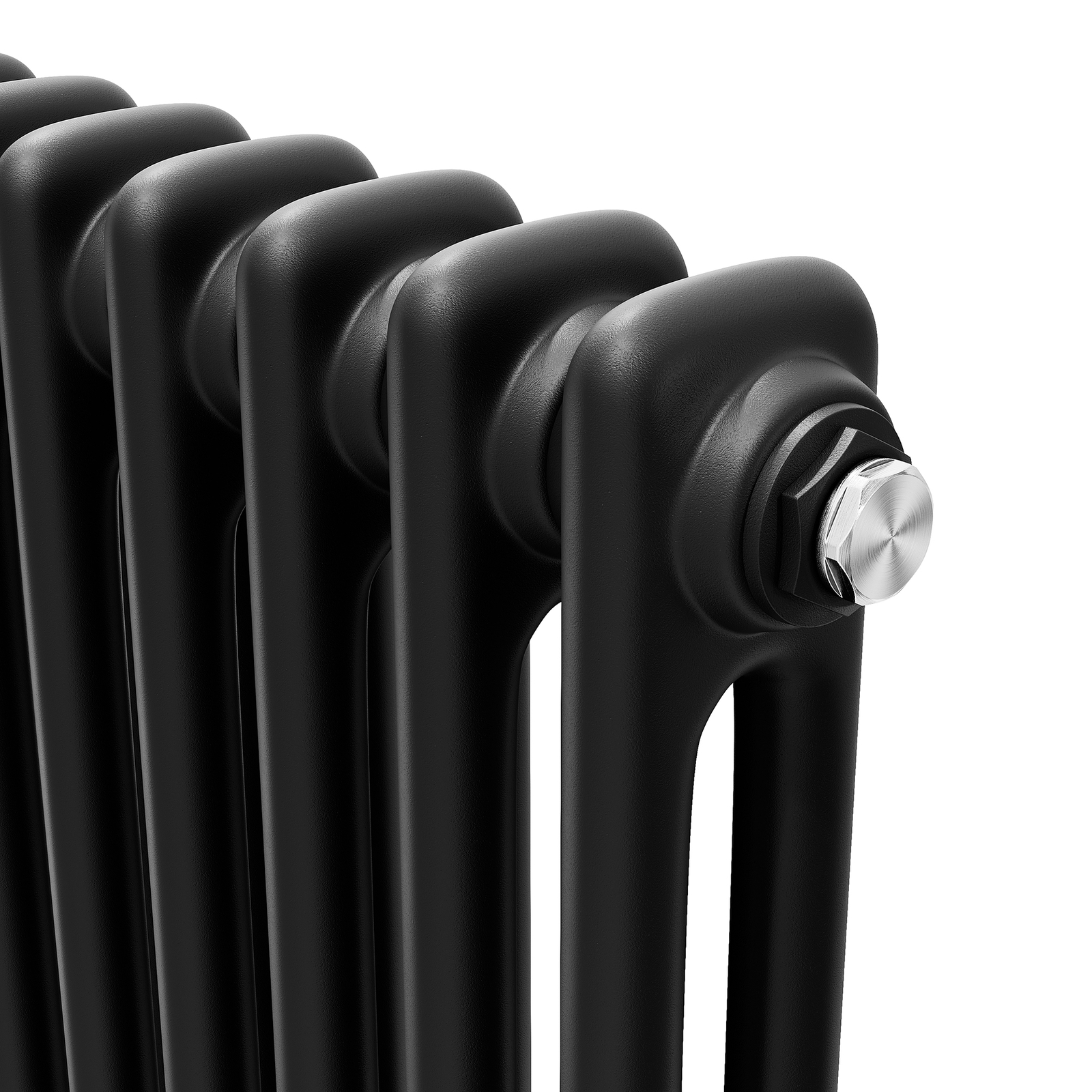 Traditional Cast Iron Radiator 2 3 Column White Anthracite Vintege ...