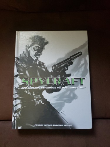 SPYCRAFT RPG Espionage D20 System Roleplaying Core Game Book AEG 1800 ...