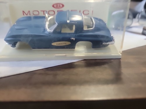 Vintage 1960s Ideal MOTORIFIC CORVETTE STINGRAY Blue Body MIB OLD STORE ...