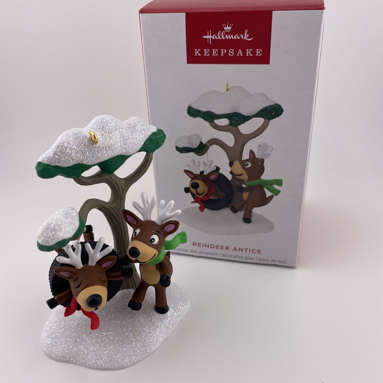 2024 Hallmark Reindeer Antics Keepsake Christmas Ornament - NIB | eBay