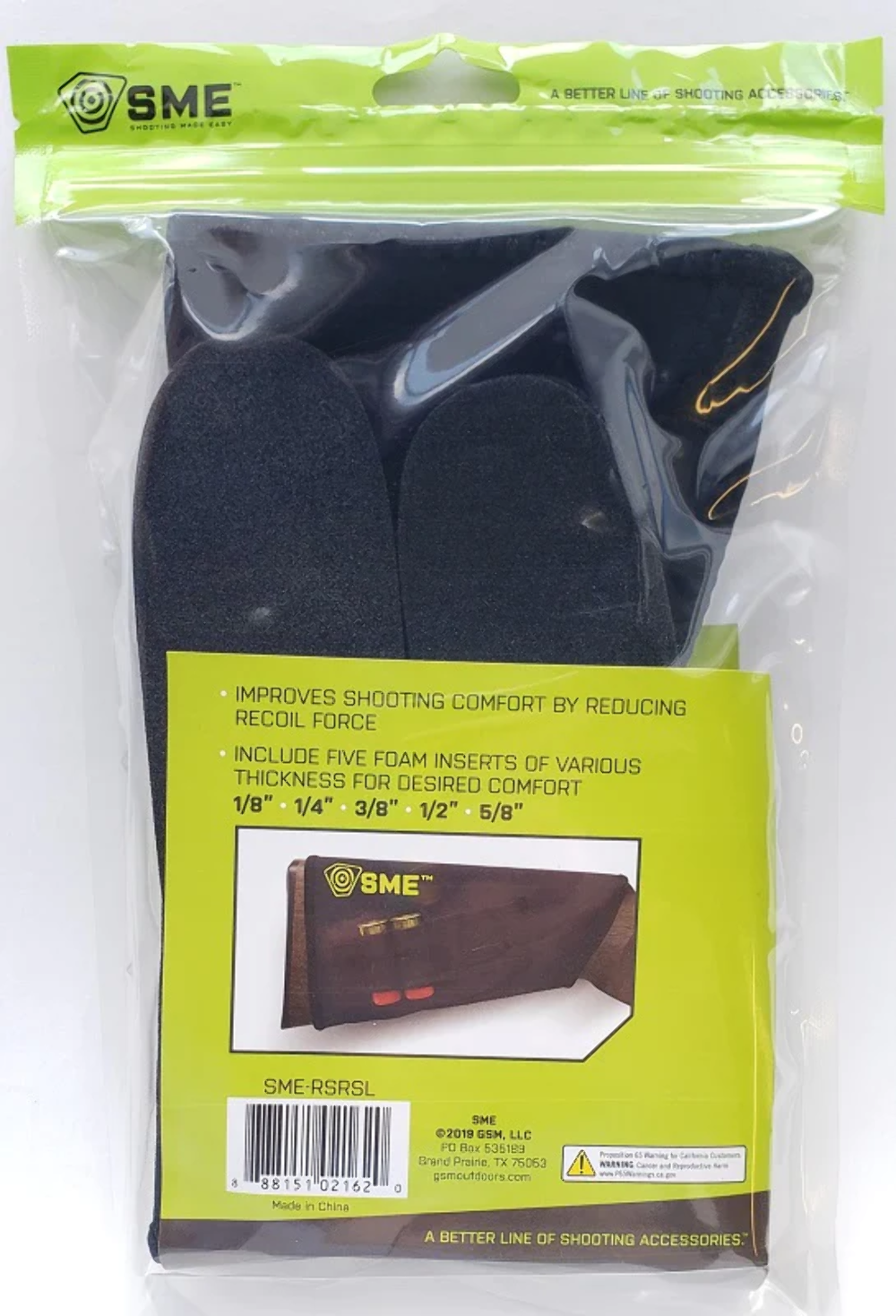 Sme-rsrsl+SME+Rifle+Stock+Riser+With+Shell+Loop for sale online | eBay