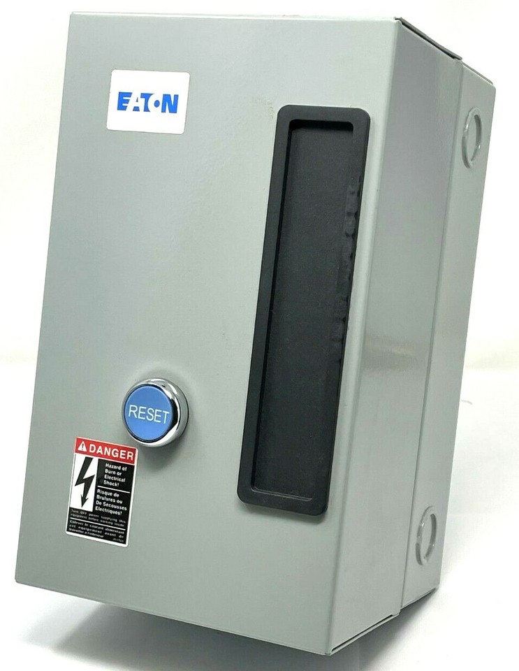 EATON AIR COMPRESSOR MAGNETIC MOTOR STARTER 5HP /208- 230 VOLT, 1 PHASE ...