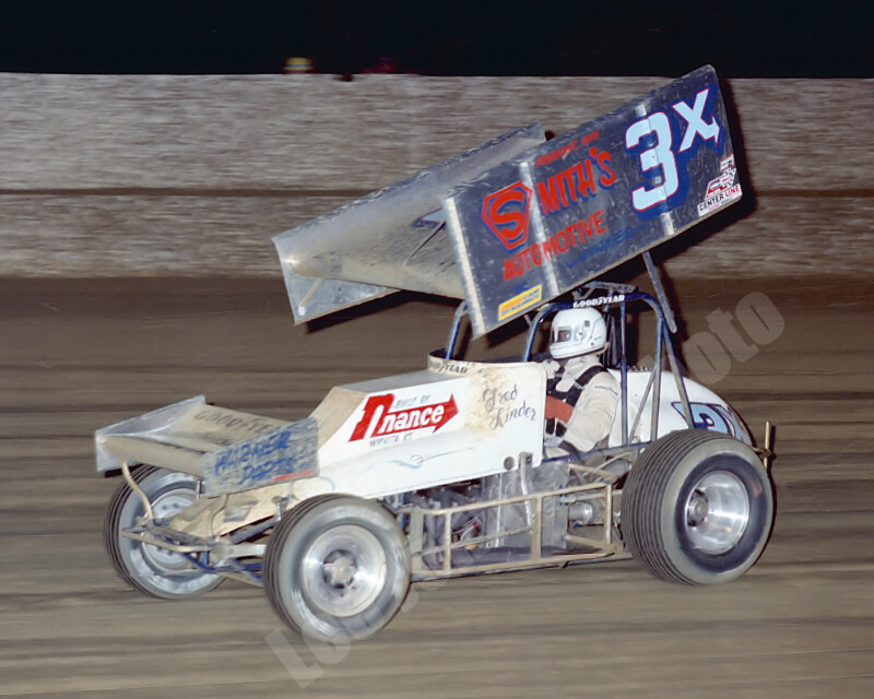 1983 Fred Linder East Bay sprint car - 4x6 Print - Free Shipping | eBay