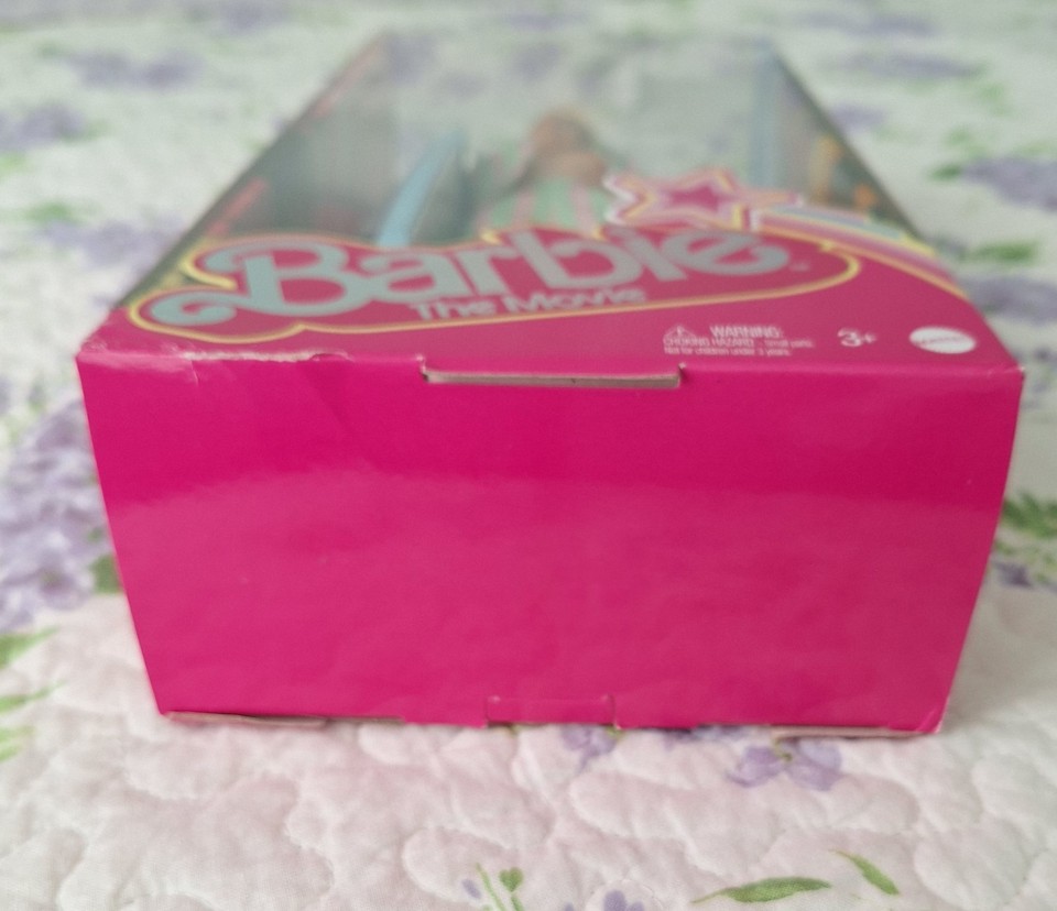 Barbie The Movie * KEN WITH SURFBOARD DOLL Mattel Beach Surf Board NRFB ...