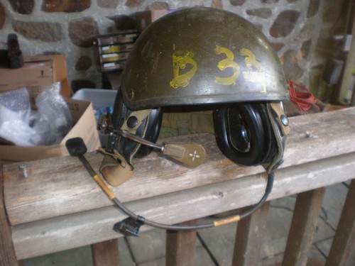 US CVC Tanker Helmet Combat Vehicle Crewman DH-132B Shell w/ Liner ...