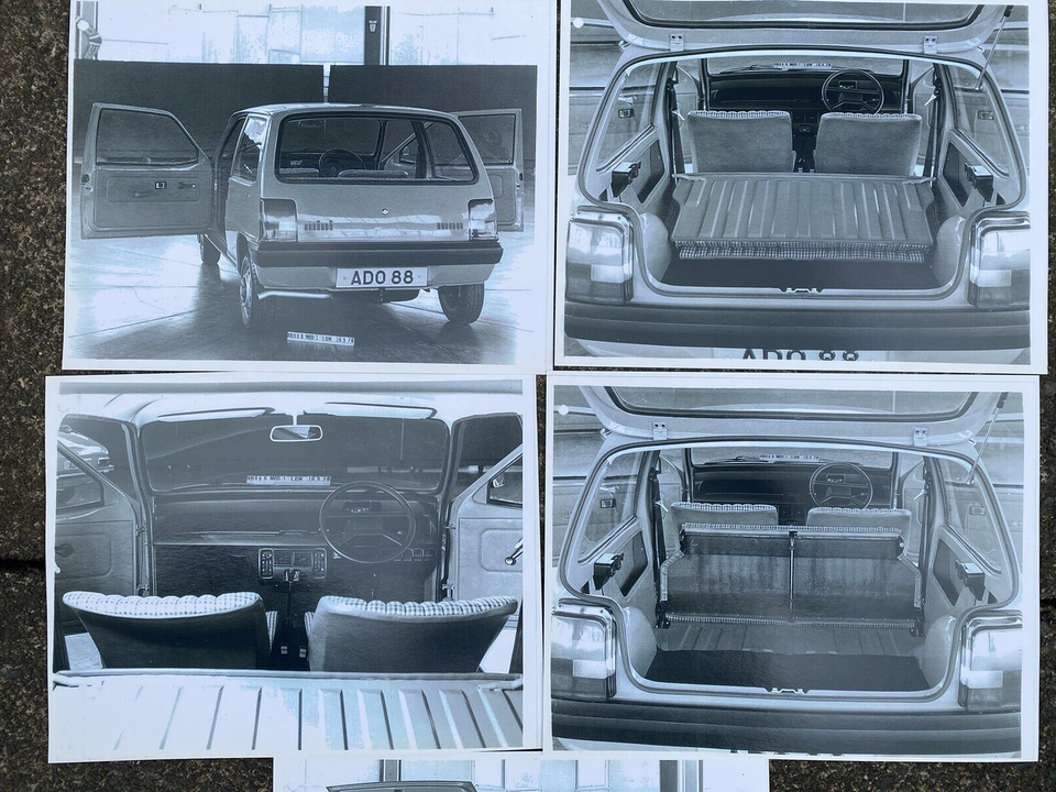 RARE 1976 PRE PRODUCTION AUSTIN MINI METRO DEVELOPMENT PHOTOS ...