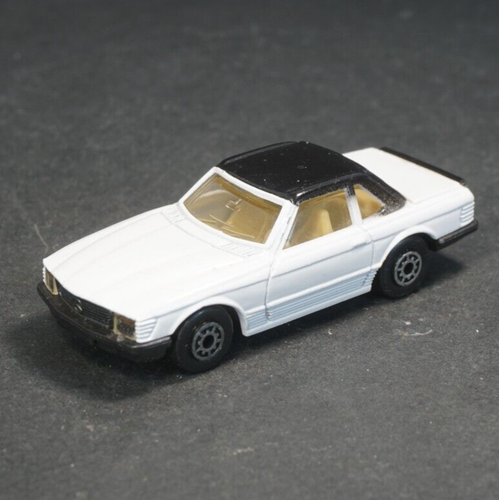 Mercedes 500SL Edocar 1986 White Vintage Made in Macau Diecast Model ...