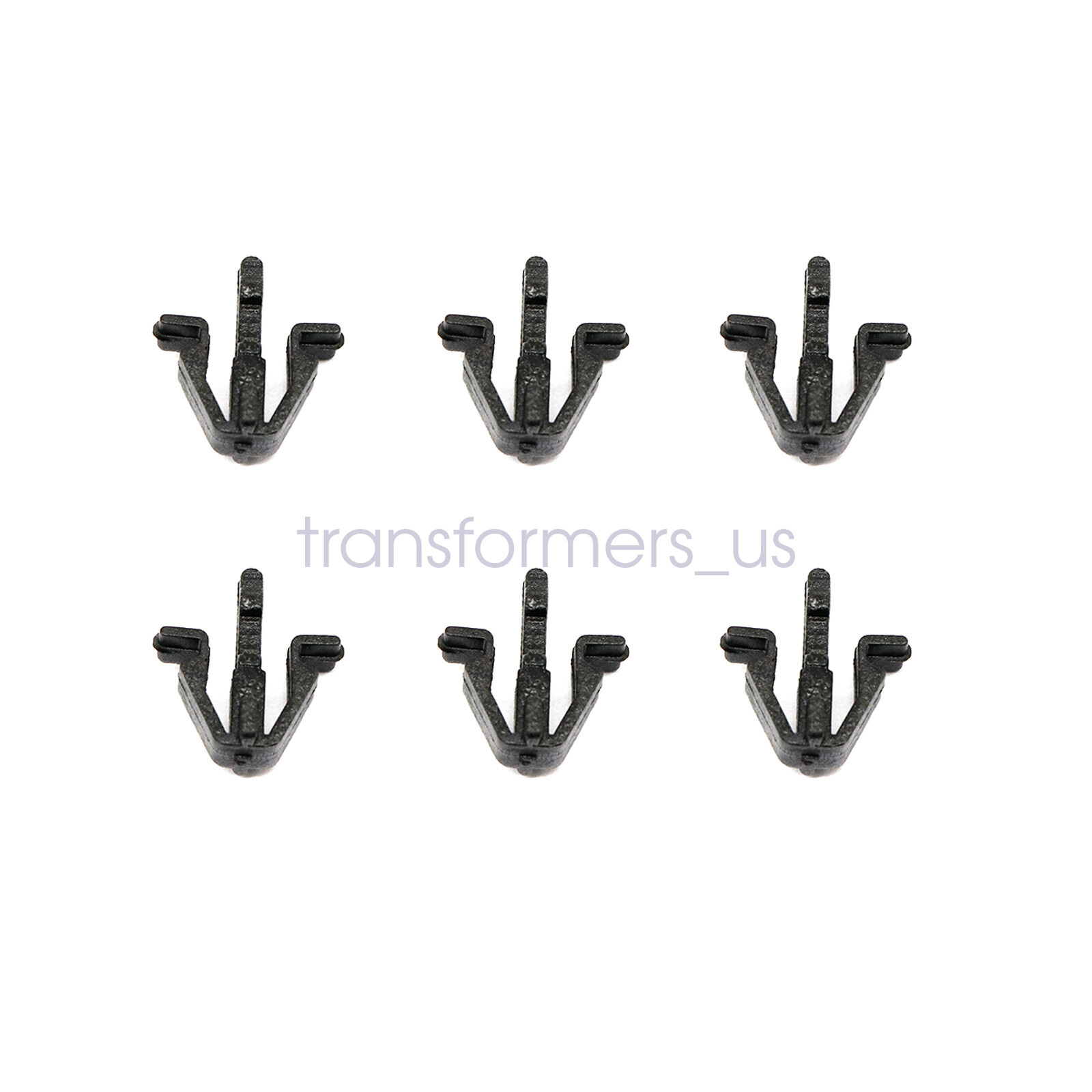 New Set of 6 Grille Clips Black Fits For Isuzu NPR NPR-HD NQR NRR 2008 ...