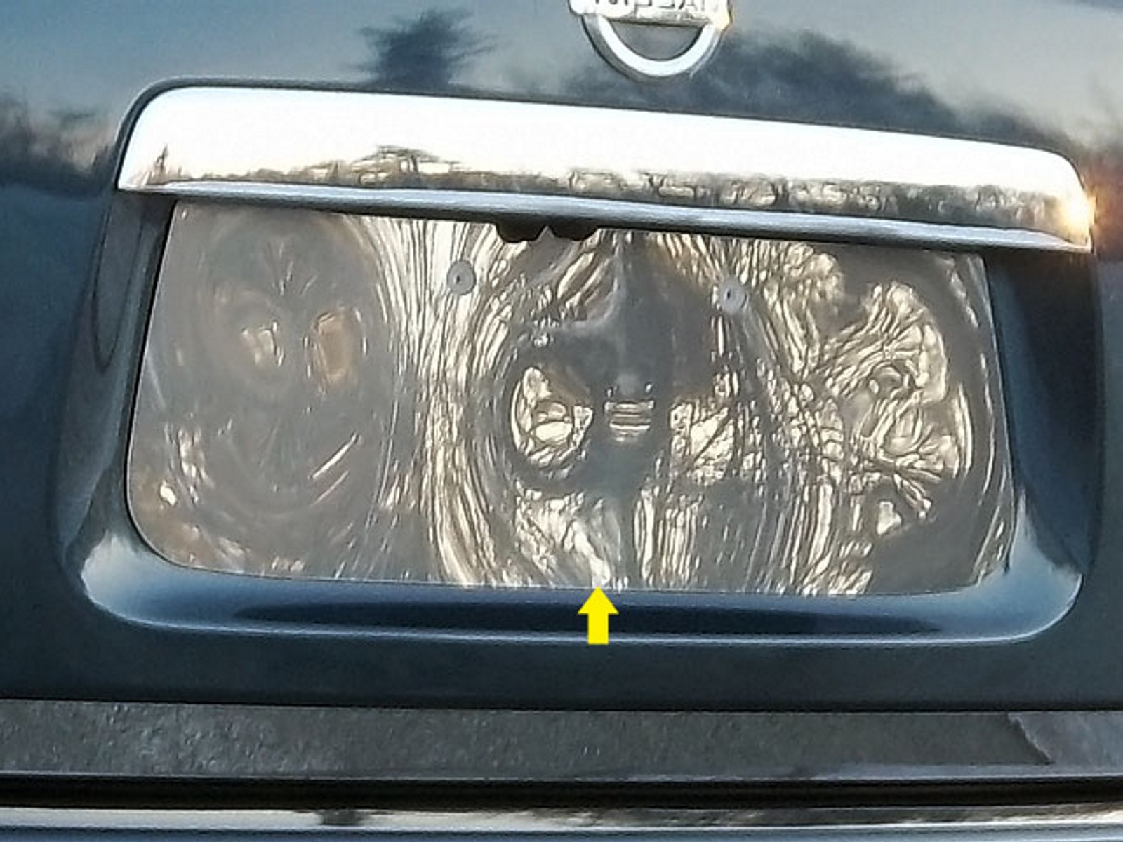 (FOR) 2013-2018 NISSAN PATHFINDER * 1 Piece Stainless Steel License ...