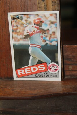 Vintage 1985 Topps Baseball Card Cincinnati Reds Dave Parker | eBay
