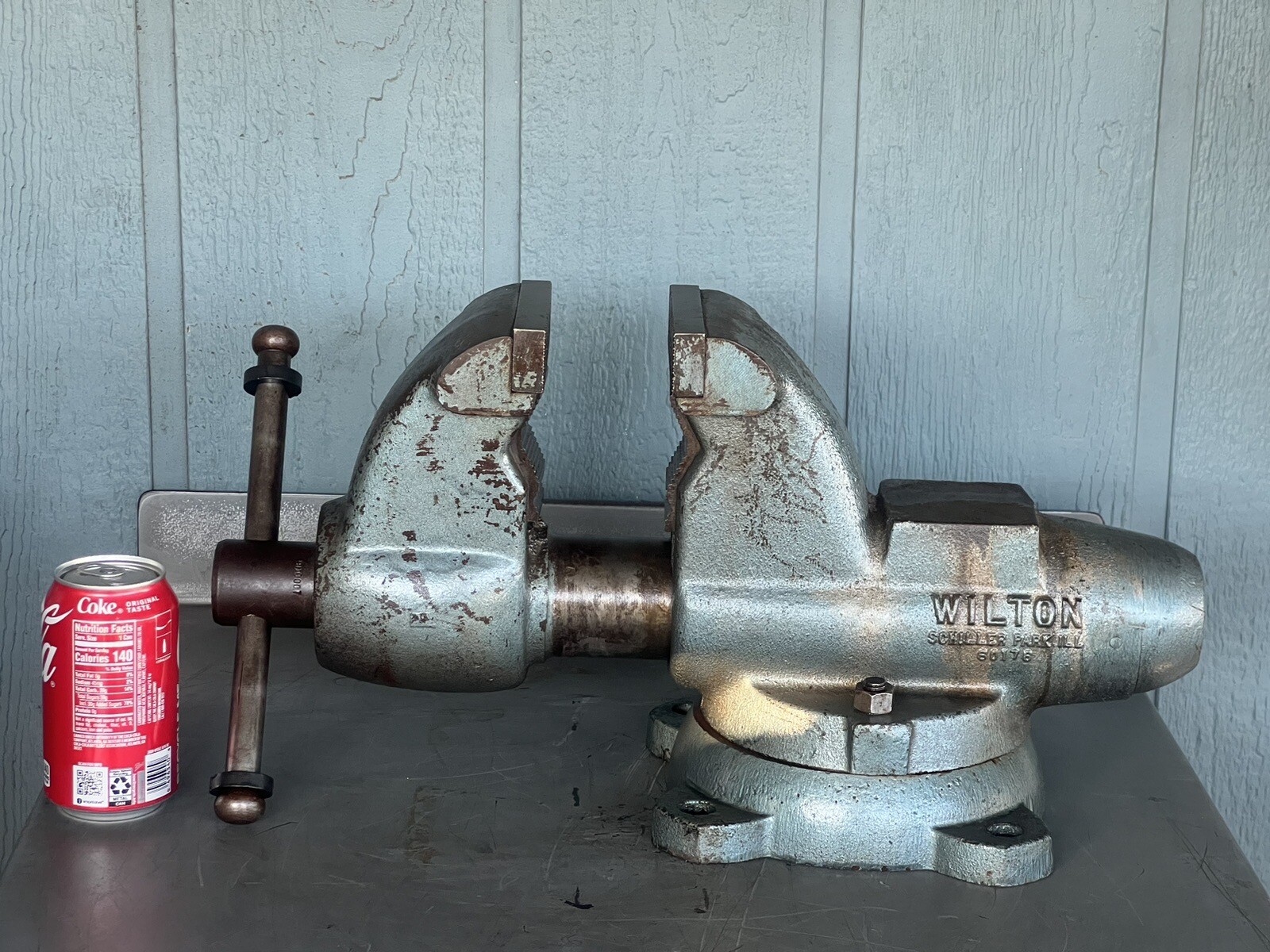 WILTON 101170 MACHINIST BULLET VISE 4 1/2” JAWS U.S.A. SCHILLER Park ...