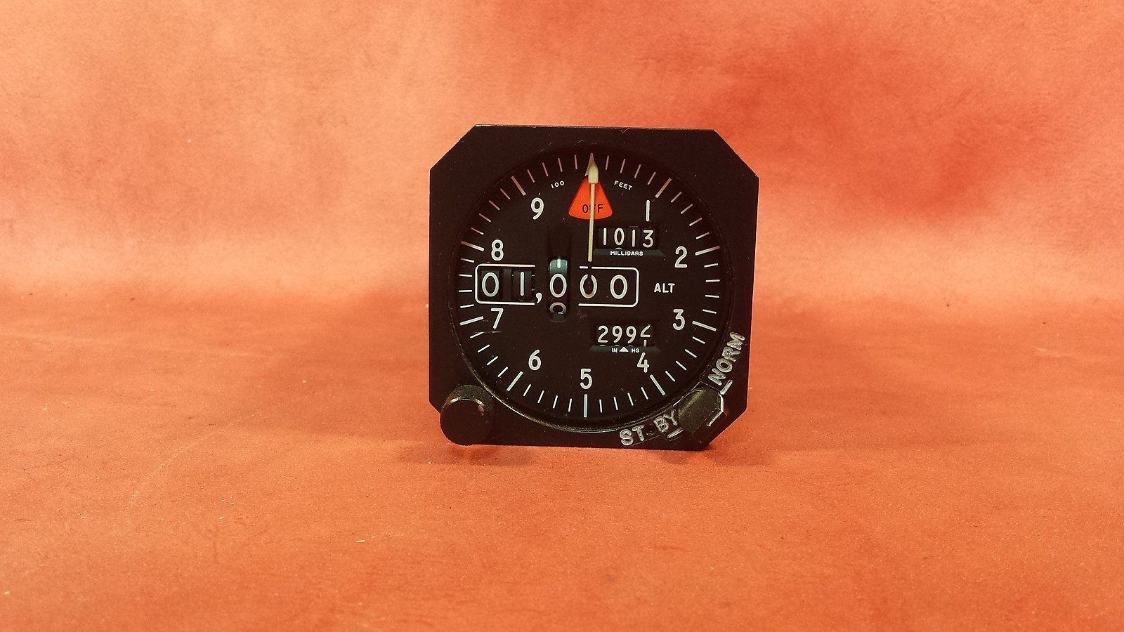 Intercontinental Dynamics Servo Pneumatic Altimeter, PN 525-18711-B13 ...