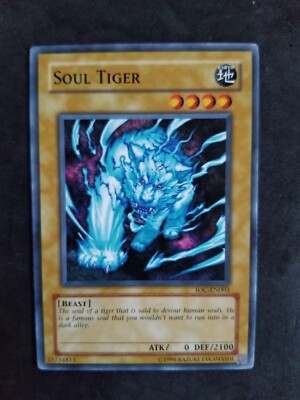 Yu-Gi-Oh / YUGIOH SOUL TIGER card | eBay