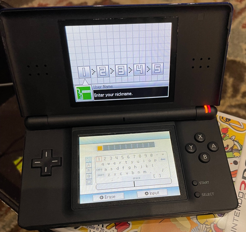 Nintendo DS Lite Metallic Blue + Case + 17 Games | eBay