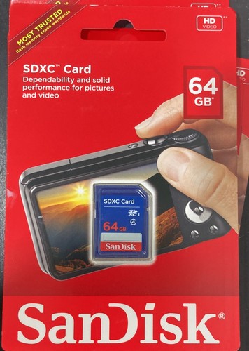 Sandisk SDXC Memory Card 64GB (B11)PACK OF 6 | eBay