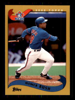 2002 Baseball Topps Homer Bush Toronto Blue Jays #146 | eBay
