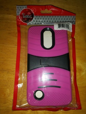 Cricket LG Fortune 2 LM-X210 Phone Case Hot Pink Fuschia | eBay