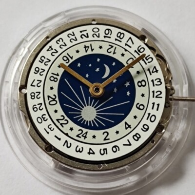 Shanghai Mechanical Movement GMT Double Timezone 3 Hands Single ...