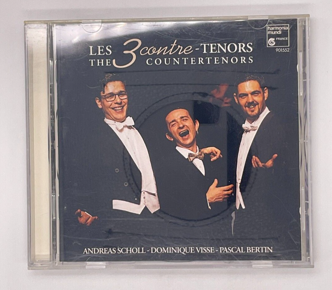 Les 3contre - Tenors "The Countertenors" Scholl, Visse, Bertin CD - A01 ...