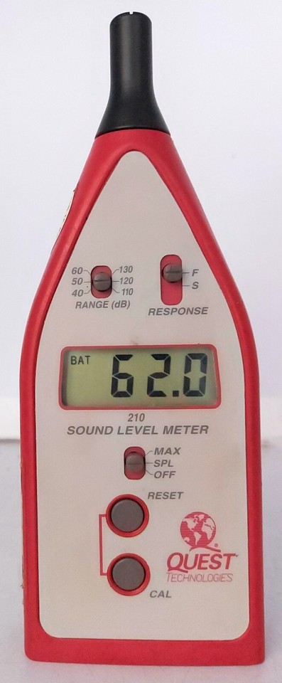 Quest Technologies 210 Sound Level Meter USA | eBay