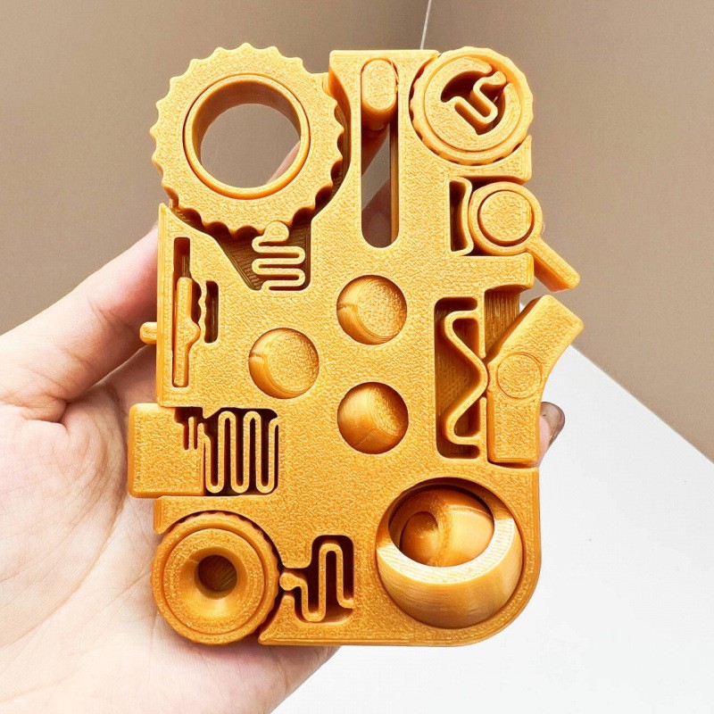 Handheld EDC Fidget Spinner 12-Function Tactile Toy for Stress Relief ...