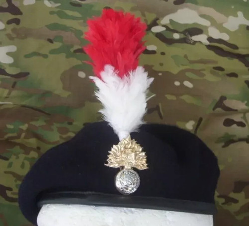 RRF ROYAL REGIMENT OF FUSILIERS BERET, HACKLE & MOD CAP BADGE | eBay UK