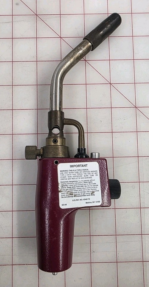 Surefire T655 Propane Torch Piezo Ignition For Easy Lighting Adjustable ...