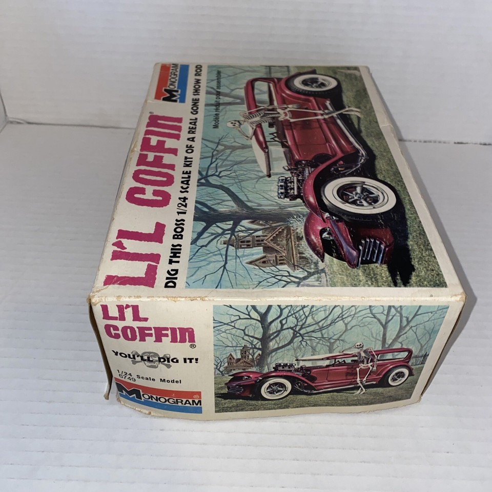 Monogram lil coffin car model kit | eBay