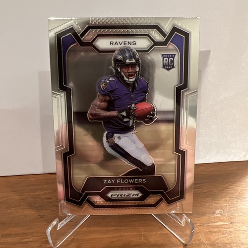 Zay Flowers Rookie Base Card 2023 Panini Prizm Ravens | eBay
