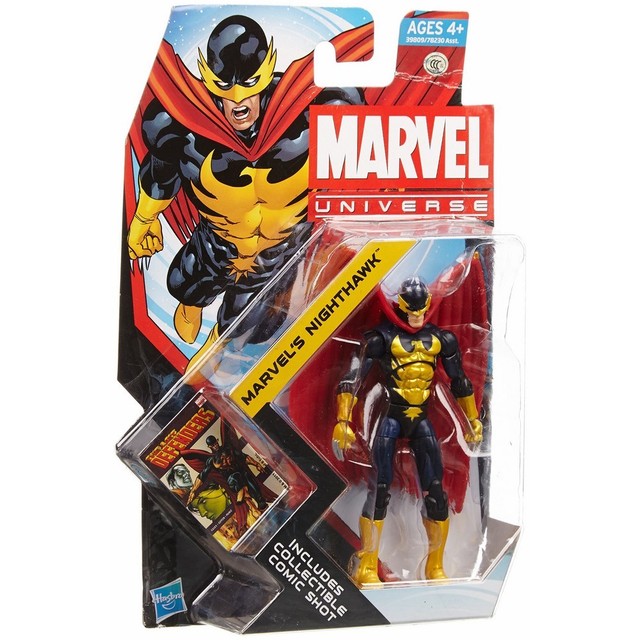 Marvel Universe Nighthawk Series 4 #018 Defenders Action Figure Hasbro ...