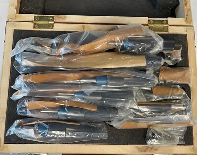 Fowler Digit Counter Outside Micrometer Set, 0-6" Range, .0001 ...