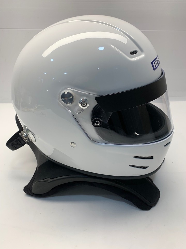 Hedtec H-Force Full Face Helmet Snell SA2020 + Hans Posts Stand 21 HANS ...