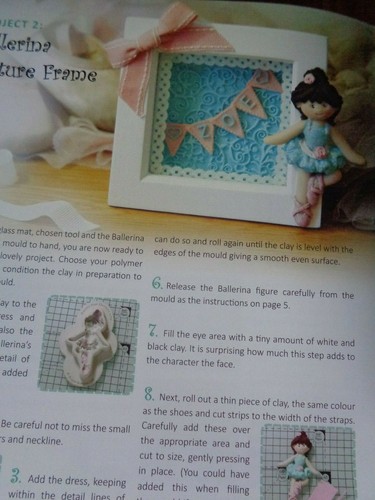 SUGAR BUTTONS PROJECT BOOK & PRINCESS MOULD POLYMER CLAY BY KATHRYN ...