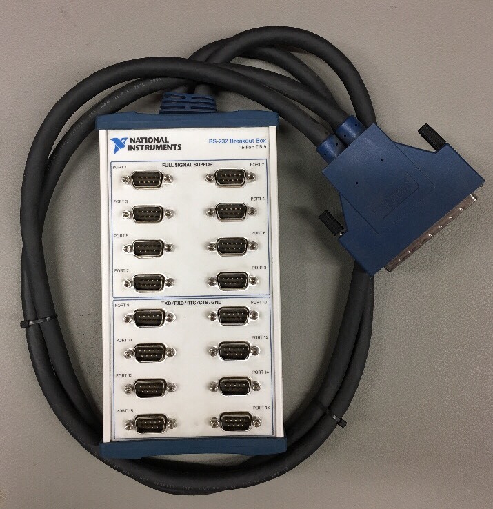 National Instruments NI RS-232 Breakout Box 16-port DB-9 | eBay