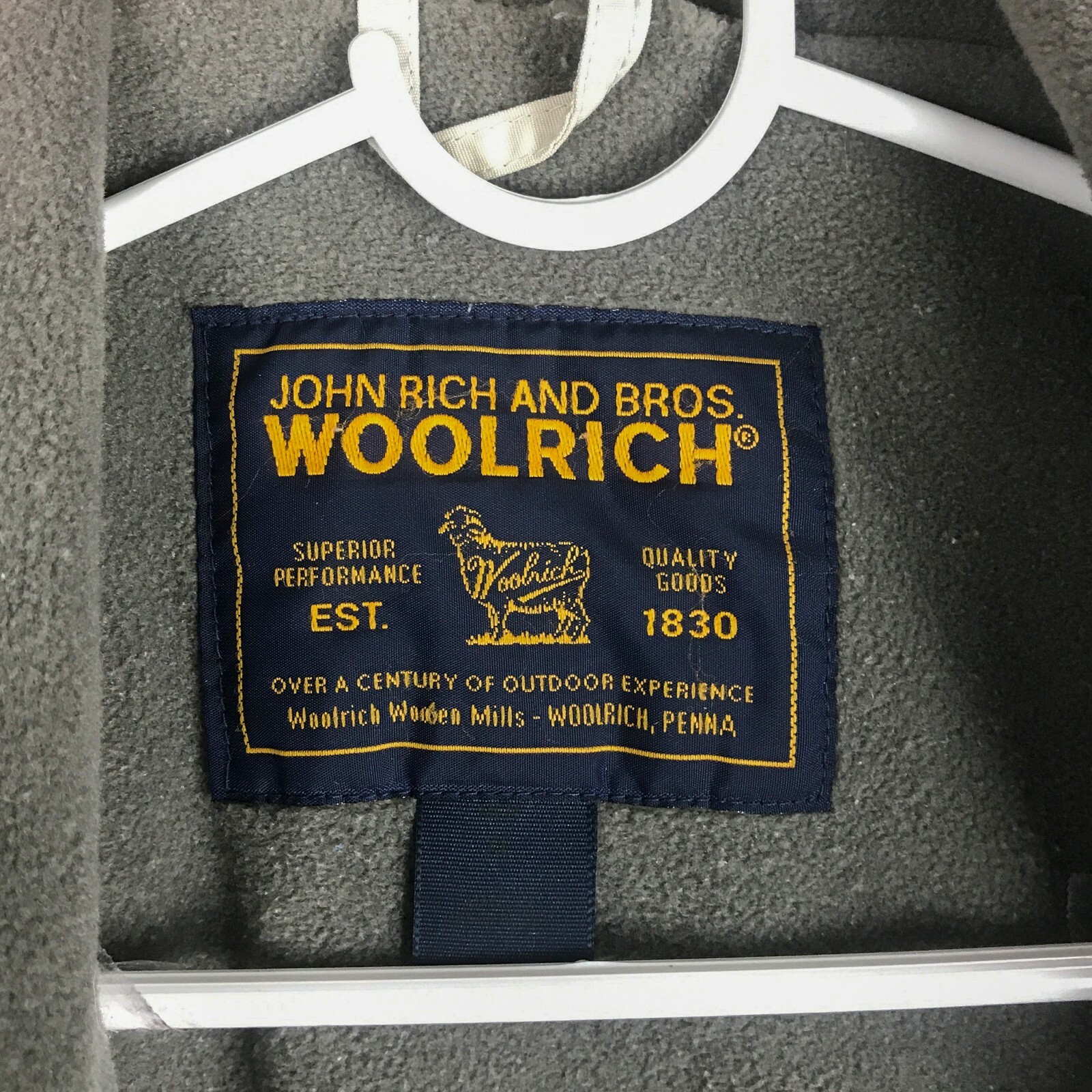 Woolrich John Rich And Bros Mens Full Zip Jacket Coat… - Gem