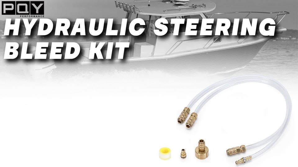 For Sea Star Hydraulic Steering Kit System Bleeder Filler Hose Boat ...